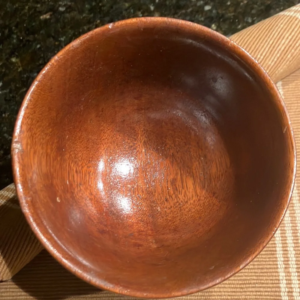 Hand Crafted | Accents | Mid Centry Hand Turned Maple Wood Bowl | Poshmark